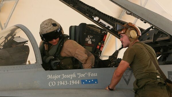 “Ace of Aces,” Joe Foss - Carolina Museum of the Marine 1