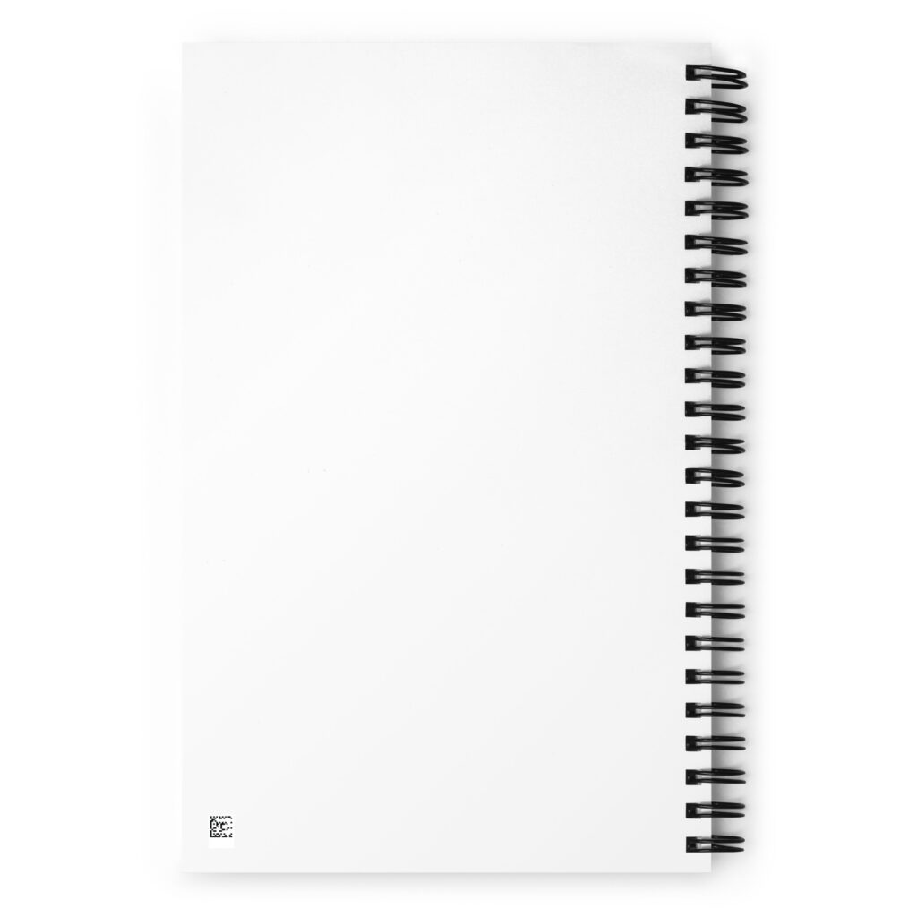 White Spiral notebook - Carolina Museum of the Marine